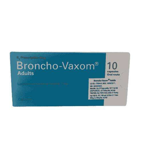BRONCHO-VAXOM Lyophilized Bacterial Lysate 7mg Capsule 10's price in ...